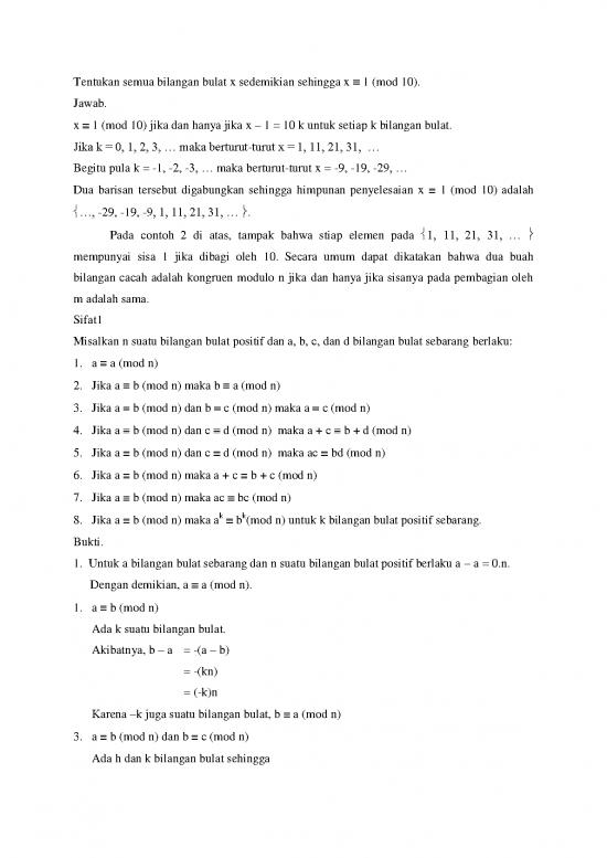 Bulan Pdf 8031 | Aritmatika Modular | Matematika